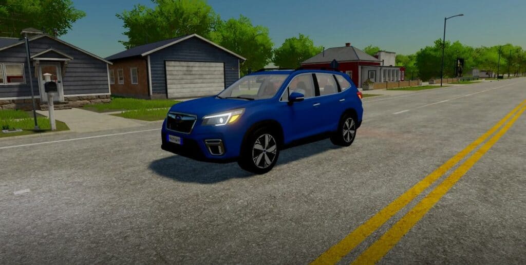 FS22 Subaru Forester v1.0 - Farming simulator 19 / 17 / 15 Mod