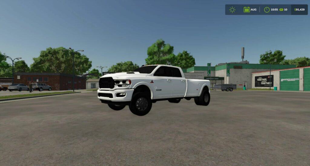 FS25 2024 Ram 3500 v1.0.0.0 - FS 25 Cars Mod Download
