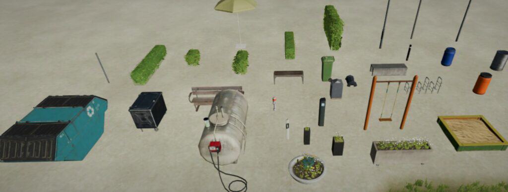 FS25 Alpine Props v1 (3) - Farming simulator 19 / 17 / 15 Mod