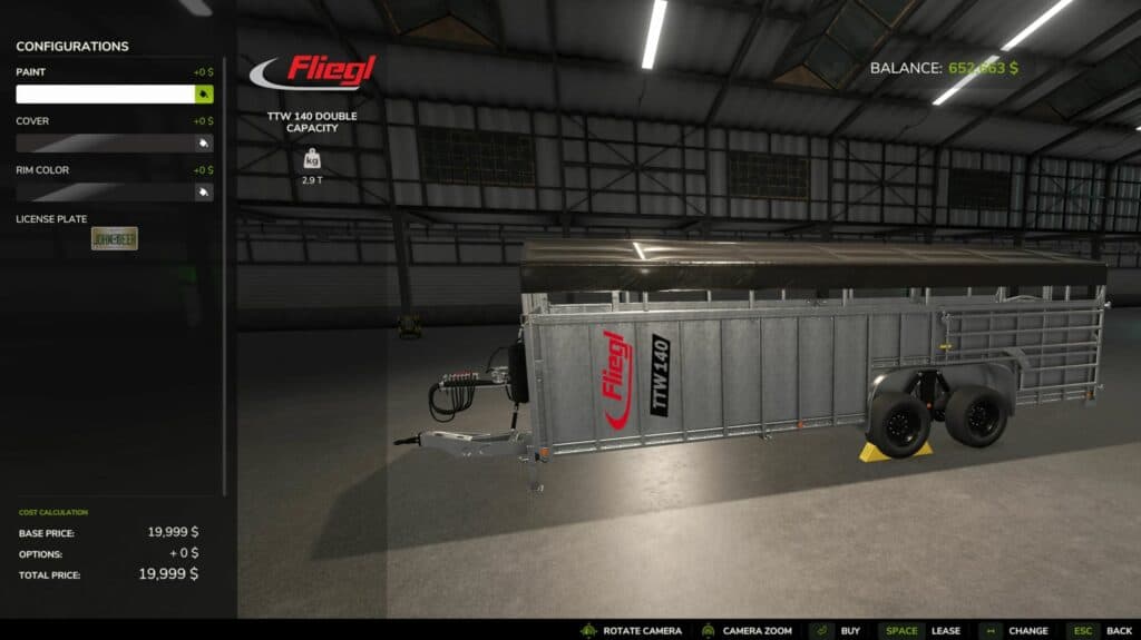 FS25 Animal Trailer Double Capacity by CW33 v1 (3) - Farming simulator ...