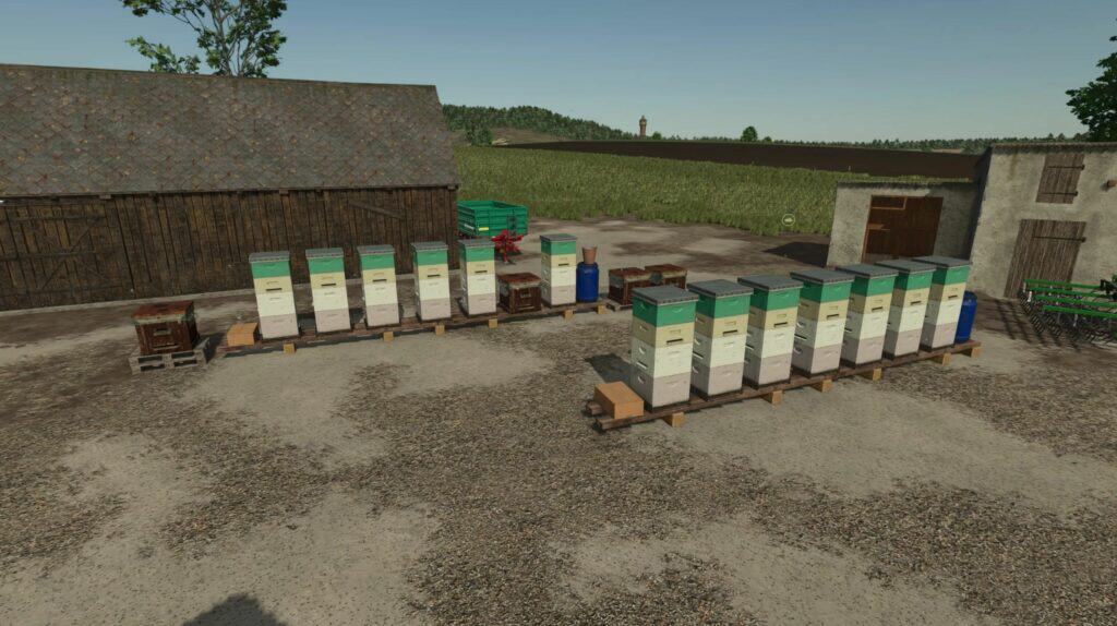 FS25 Beehives Pack v1.0.0.0 - FS 25 Objects Mod Download