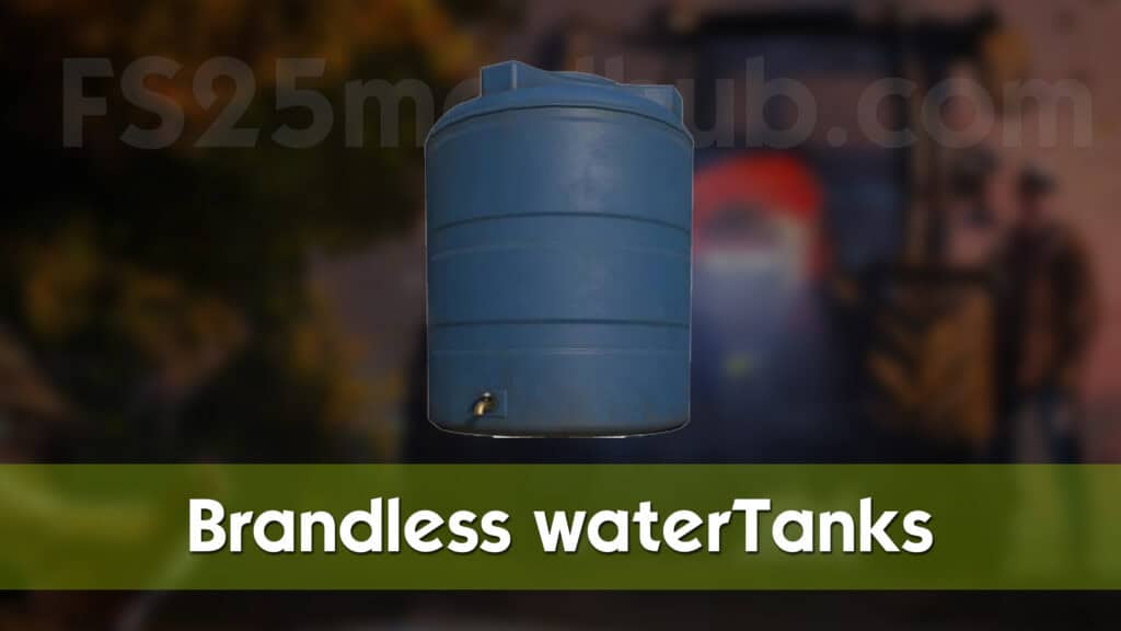 FS25 Brandless waterTanks level01 v1.0.0.0 - FS 25 Objects Mod Download