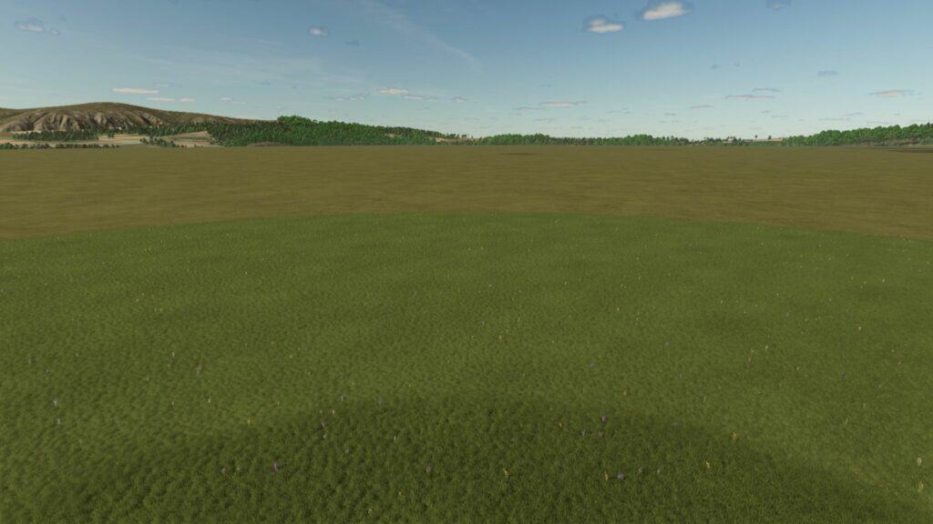 FS25 Empty Map With Background v1 (2) - Farming simulator 19 / 17 / 15 Mod