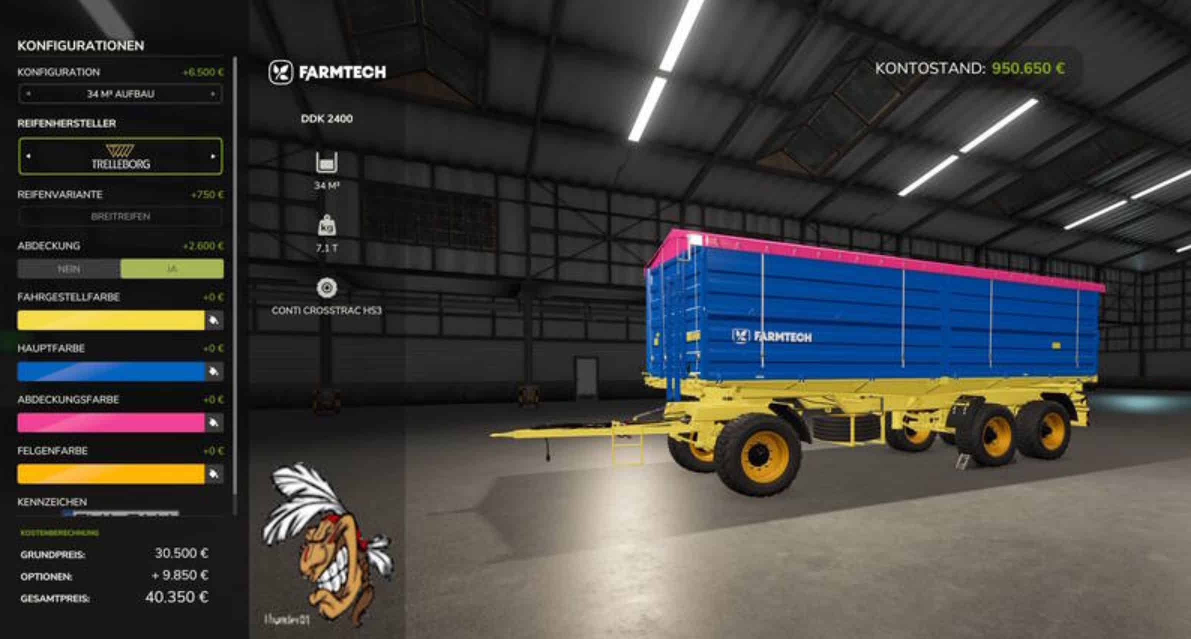 FS25 FS25 Farmtech TH01 v1.0 - FS 25 Trailers Mod Download