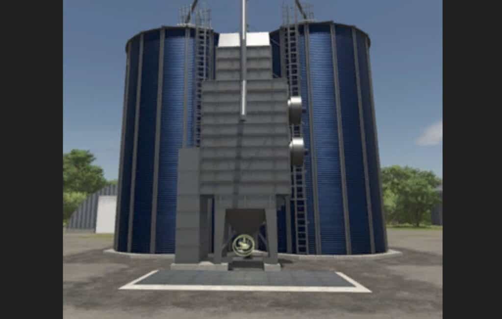 FS25 Farma 500 Multifruit silo V1.0 - FS 25 Objects Mod Download
