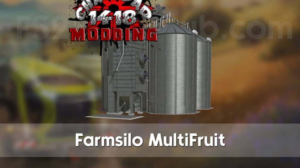 FS25 Farma800 Farmsilo MultiFruit V1.0.0.1 - FS 25 Objects Mod Download
