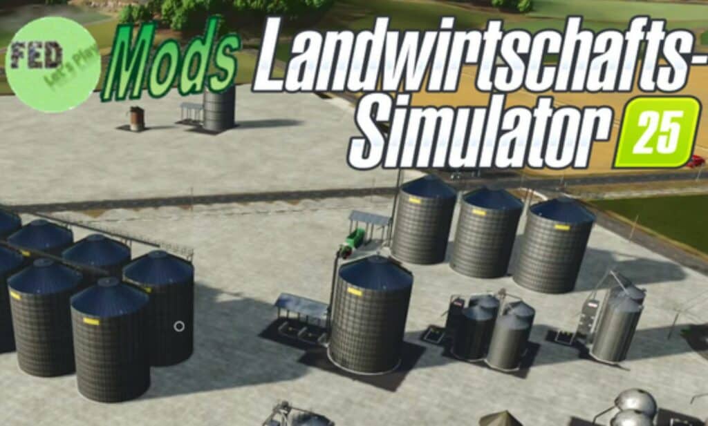 FS25 Fed Production Pack v1.0.0.1 - FS 25 Objects Mod Download