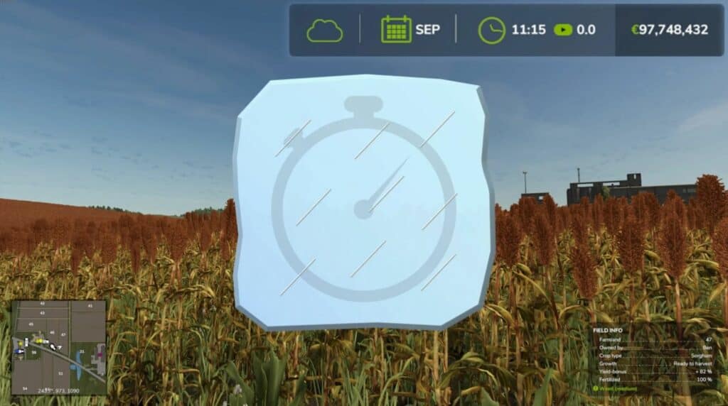 FS25 Freeze Time + More Times v1.0.0.0 - FS 25 Other Mod Download