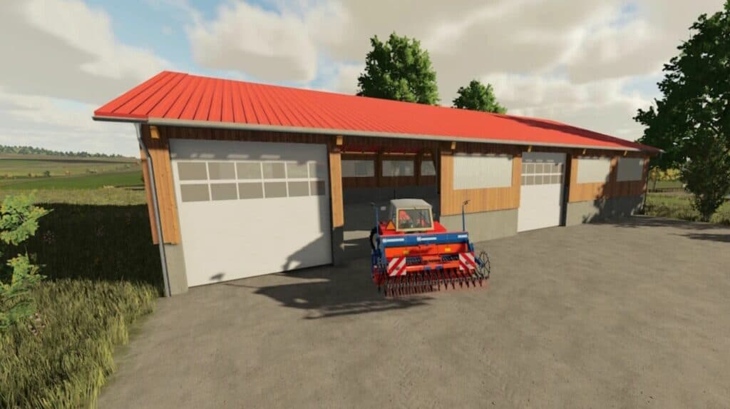 FS25 Hall Configurator Wood v1.2.0.0 - FS 25 Buildings Mod Download
