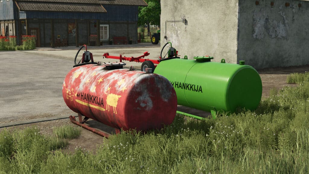FS25 Hankkija Fuel Tanks v1.0 - FS 25 Objects Mod Download