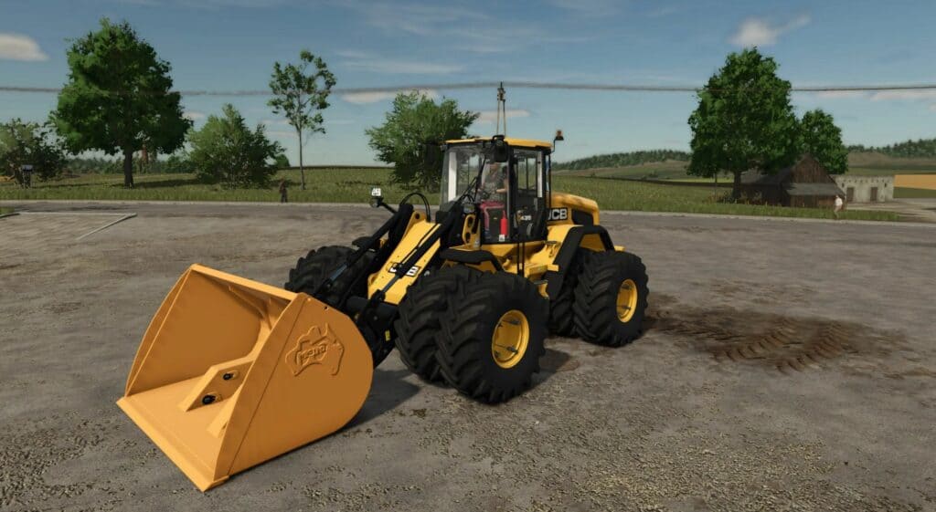 FS25 JCB 435S Stage V v1.0.0.0 - FS 25 Forklifts / Excavators Mod Download