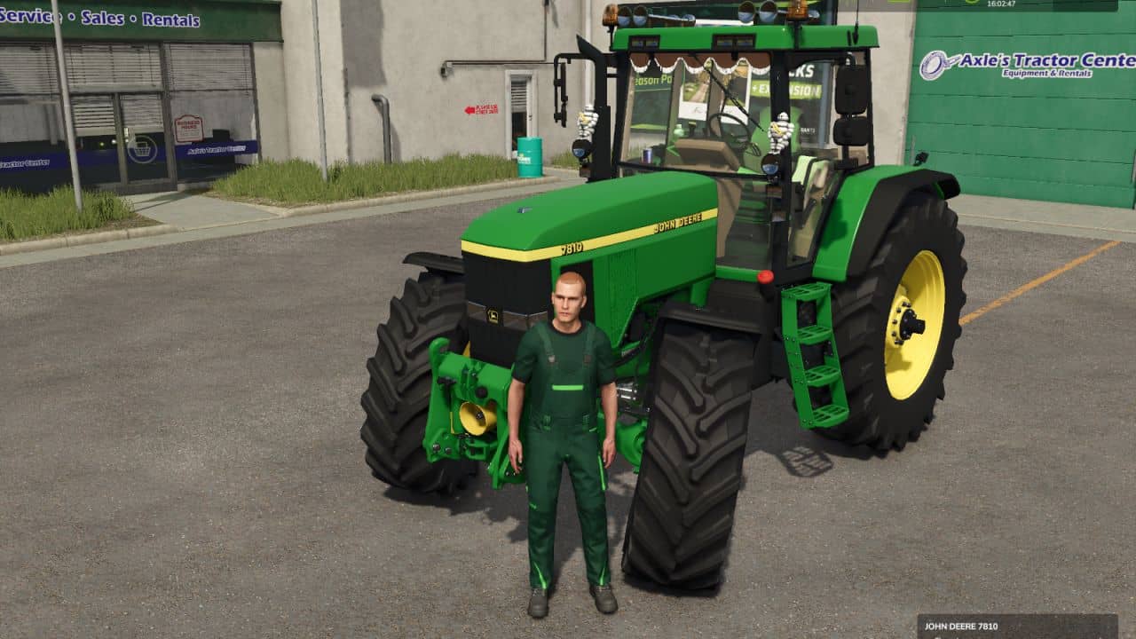 FS25 John Deere 7010 Series v1 (4) - Farming simulator 19 / 17 / 15 Mod