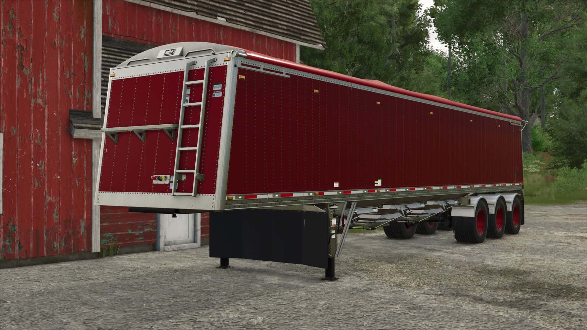 FS25 LodeKing Triple Hopper (125.000L) v1.0 - FS 25 Trailers Mod Download