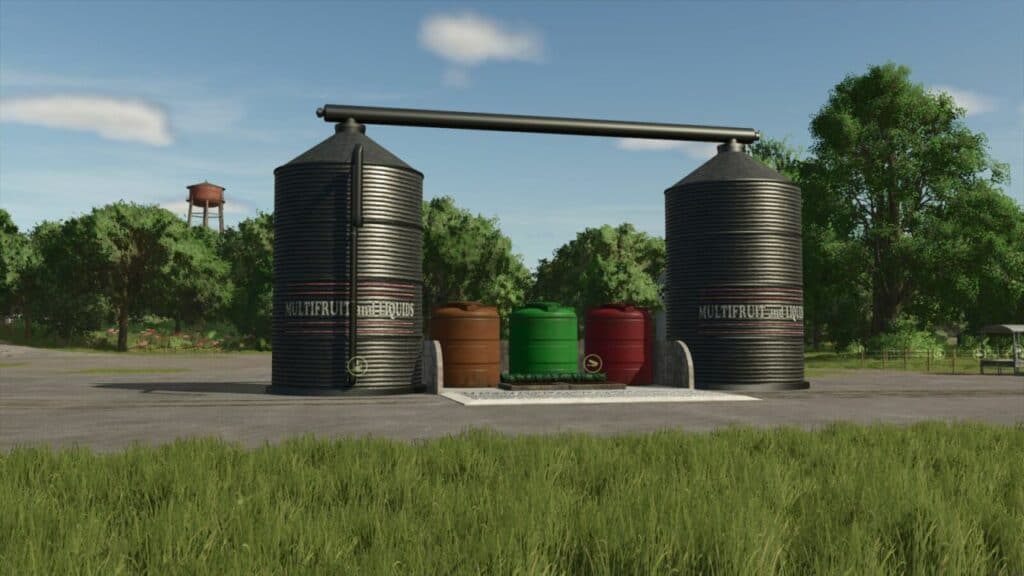FS25 Multifruit And Liquid Silo v1 (3) - Farming simulator 19 / 17 / 15 Mod