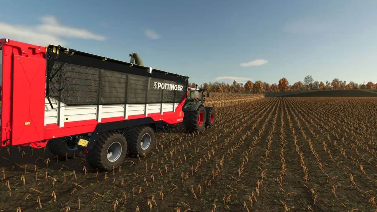 FS25 Pöttinger forage wagon pack v1.0 - FS 25 Packs Mod Download