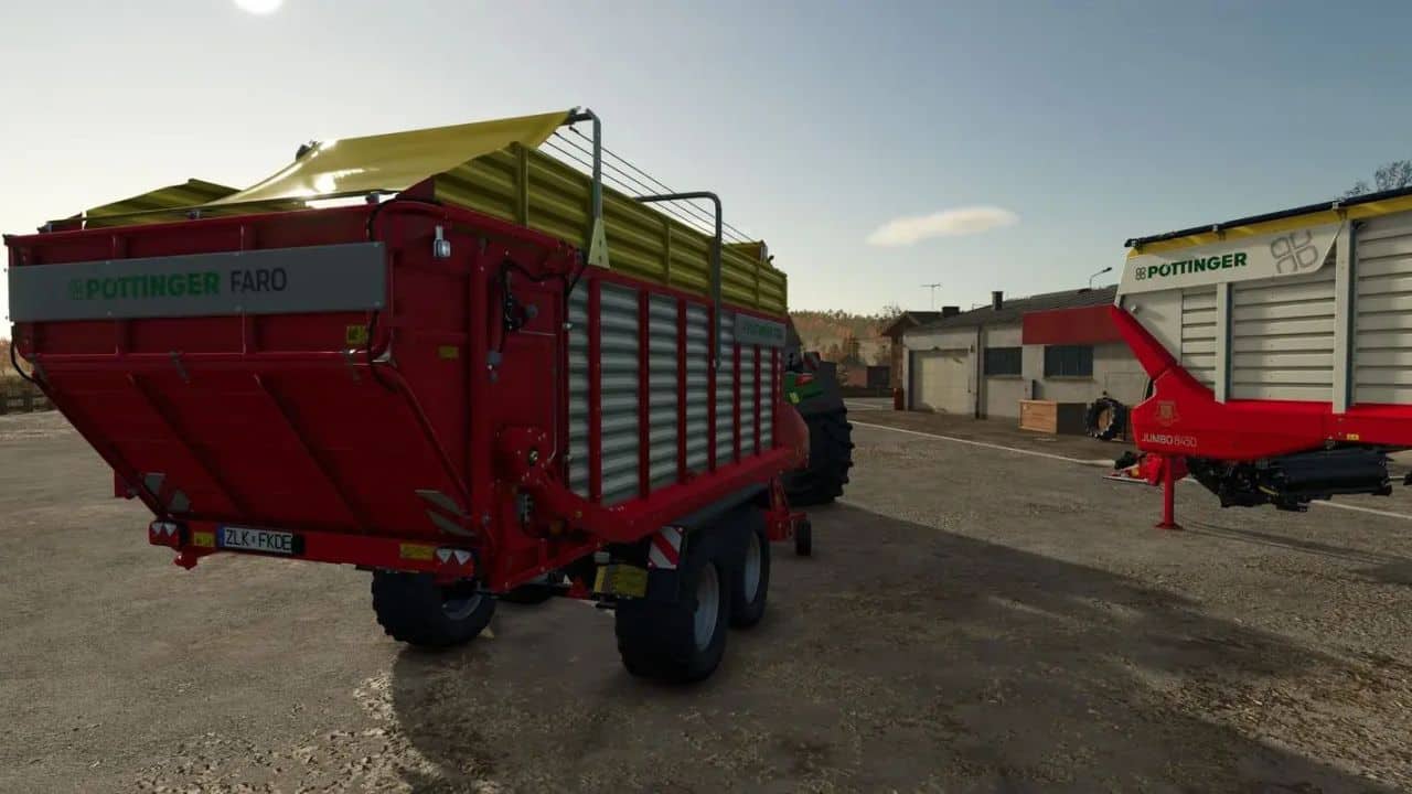 FS25 Pöttinger forage wagon pack v1.0 - FS 25 Packs Mod Download