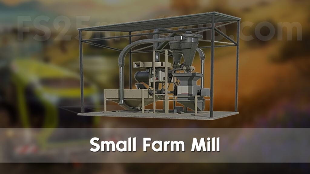 FS25 Small farm mill with increased productivity v1.0 - FS 25 Objects ...