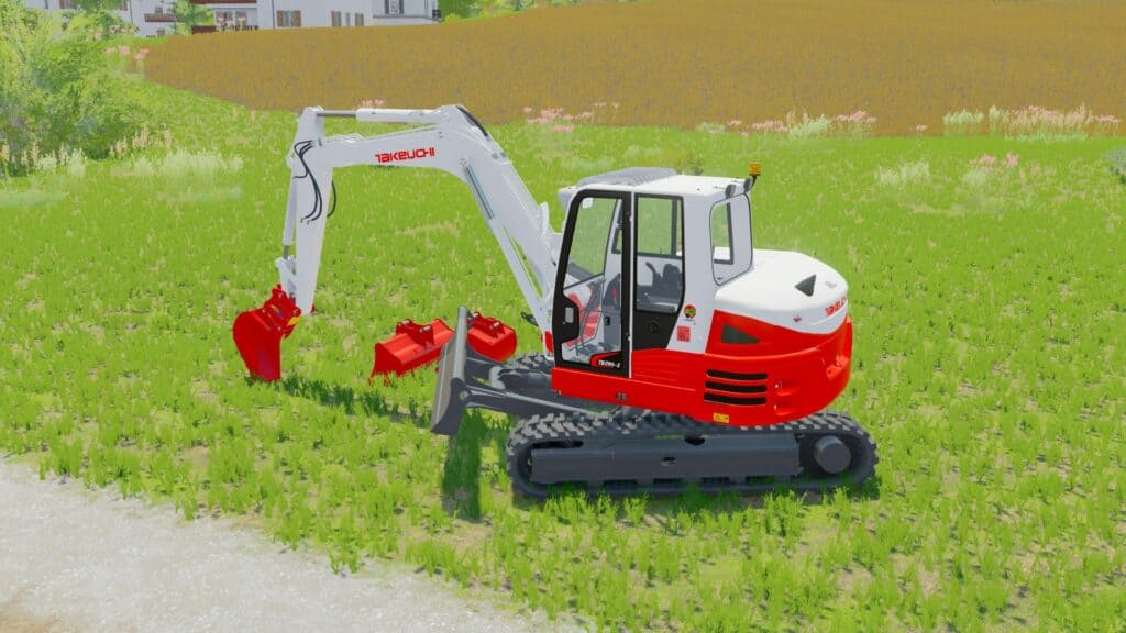 FS25 Takeuchi TB290-2 v1.0 - FS 25 Forklifts / Excavators Mod Download