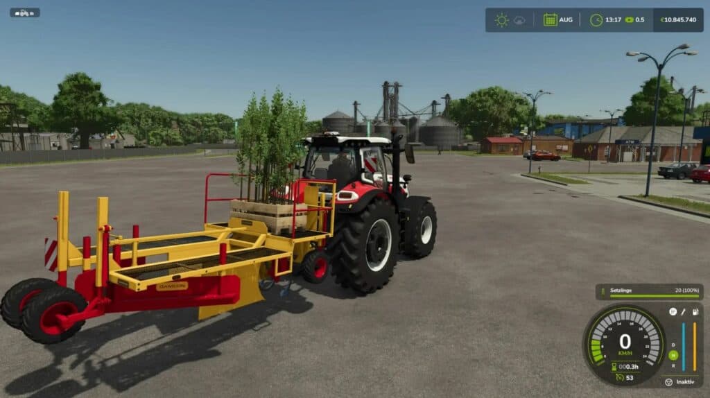 FS25 Tree planter v1.0.1 (2) - Farming simulator 19 / 17 / 15 Mod