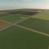 FS25 US Flatlands Map 4x v1.0 - FS 25 Maps Mod Download
