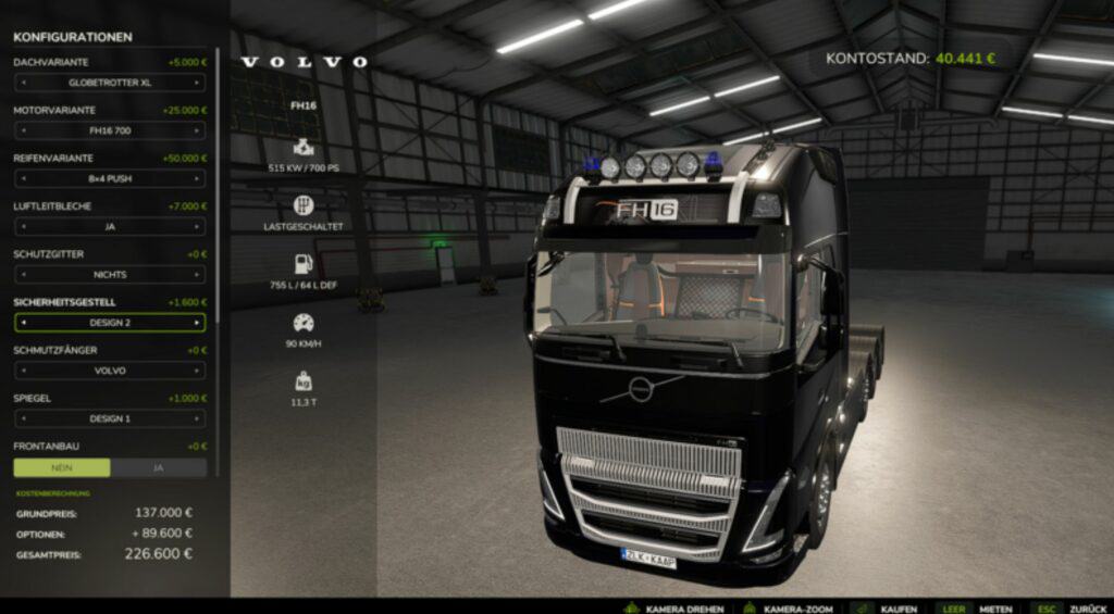 FS25 Volvo fire department v1 (7) - Farming simulator 19 / 17 / 15 Mod