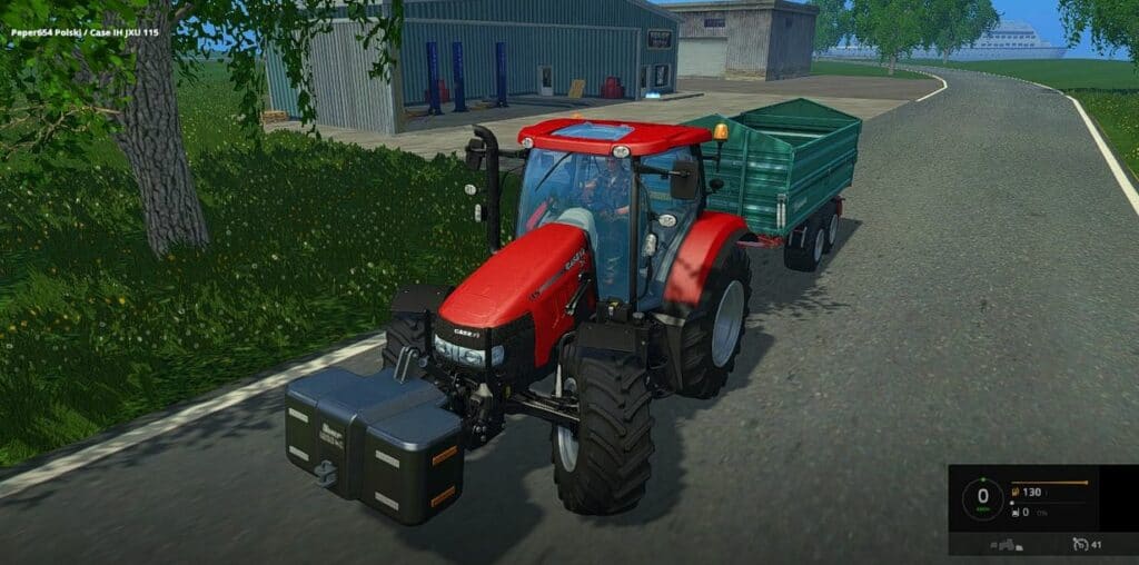 FS15 CASE IH JXU 115 4WD FL EXTRA HIT NEW RED USA V1.0.1.0 - FS 15 ...