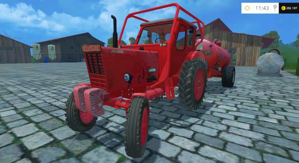 FS15 MTZ 50 2WD OLD RED BELARUS EXTRA HIT V2.0 - FS 15 Tractors Mod ...