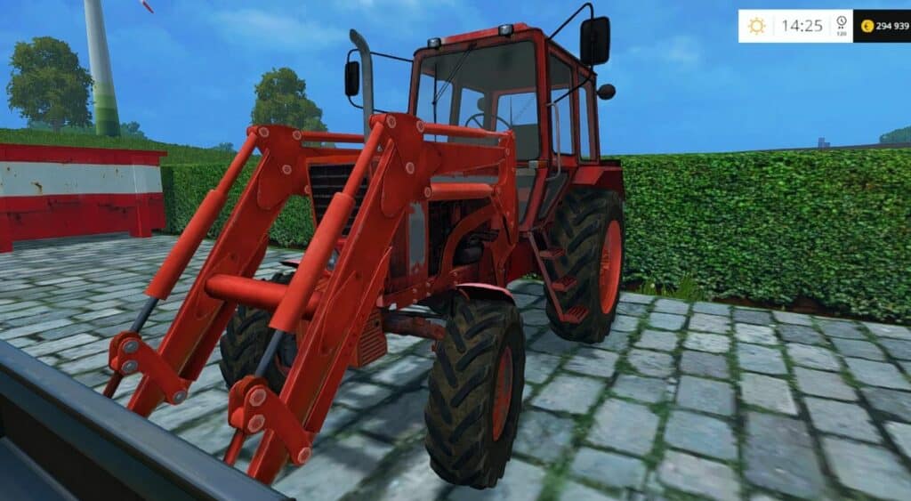 FS15 MTZ 82 4WD FL RED NEW EXTRA HIT LOVE V2.1 - FS 15 Tractors Mod ...
