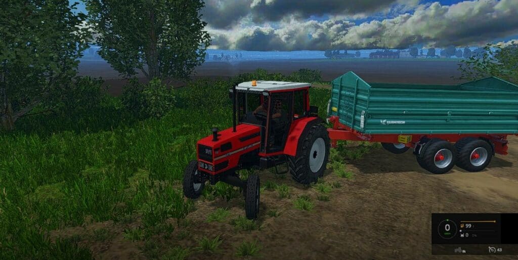 FS15 SAME EXPLORER 70 2WD NEW RED EXTRA HIT V1.1 - FS 15 Tractors Mod ...