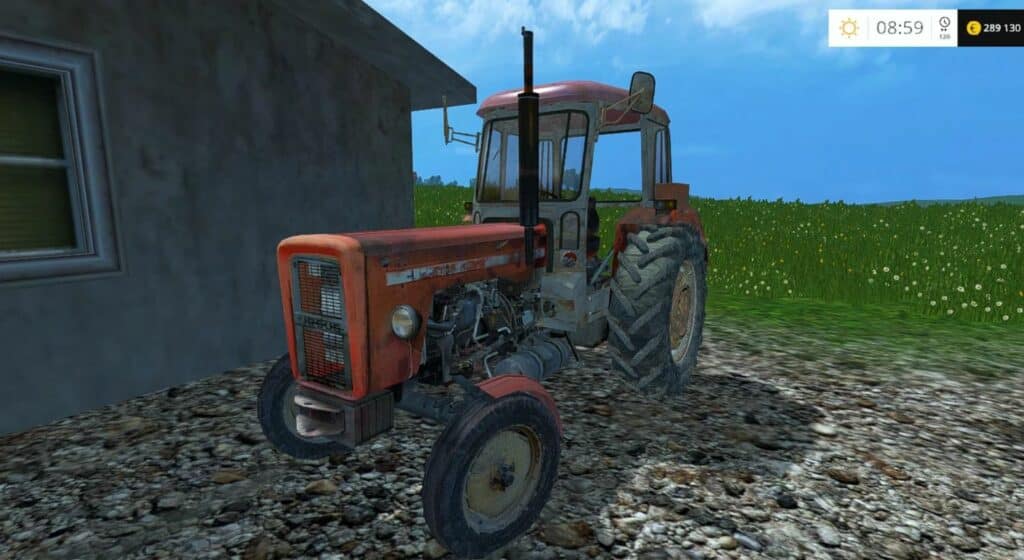FS15 URSUS C 360 2WD FL OLD CABIN PUSZKA ZETORA EXTRA HIT V1.1 - FS 15 Tractors Mod Download
