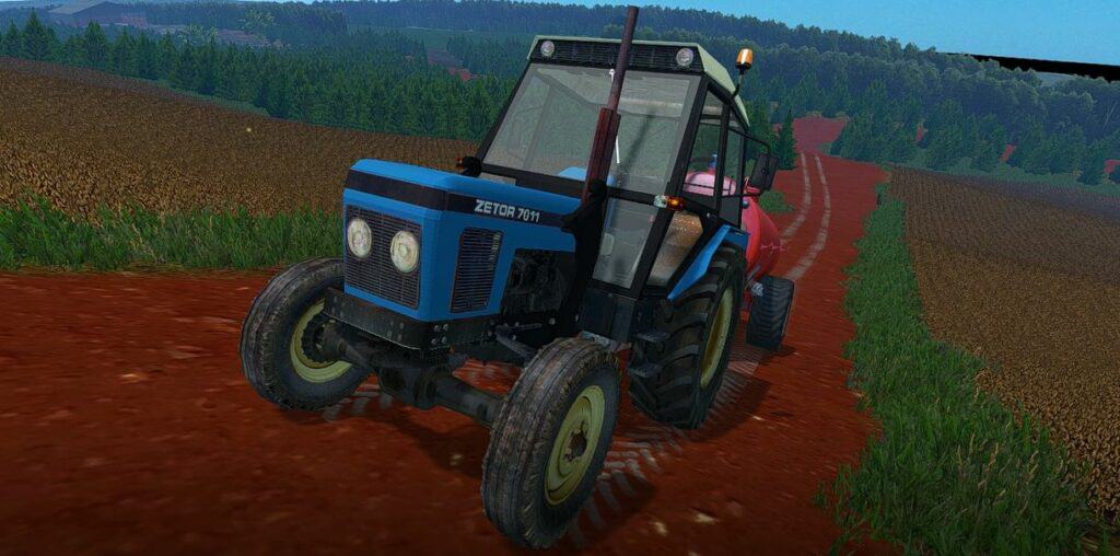 FS15 ZETOR 7011 2WD UR1 EXTRA HIT FL BLUE NEW CZECH V1.0 - FS 15 ...
