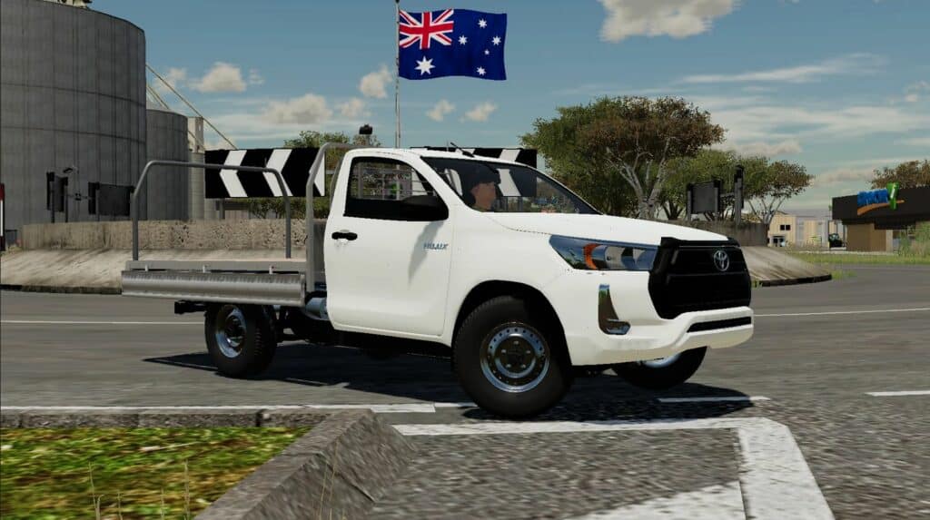 FS22 2021 Toyota Hilux Ute v1.0 - FS 22 Cars Mod Download