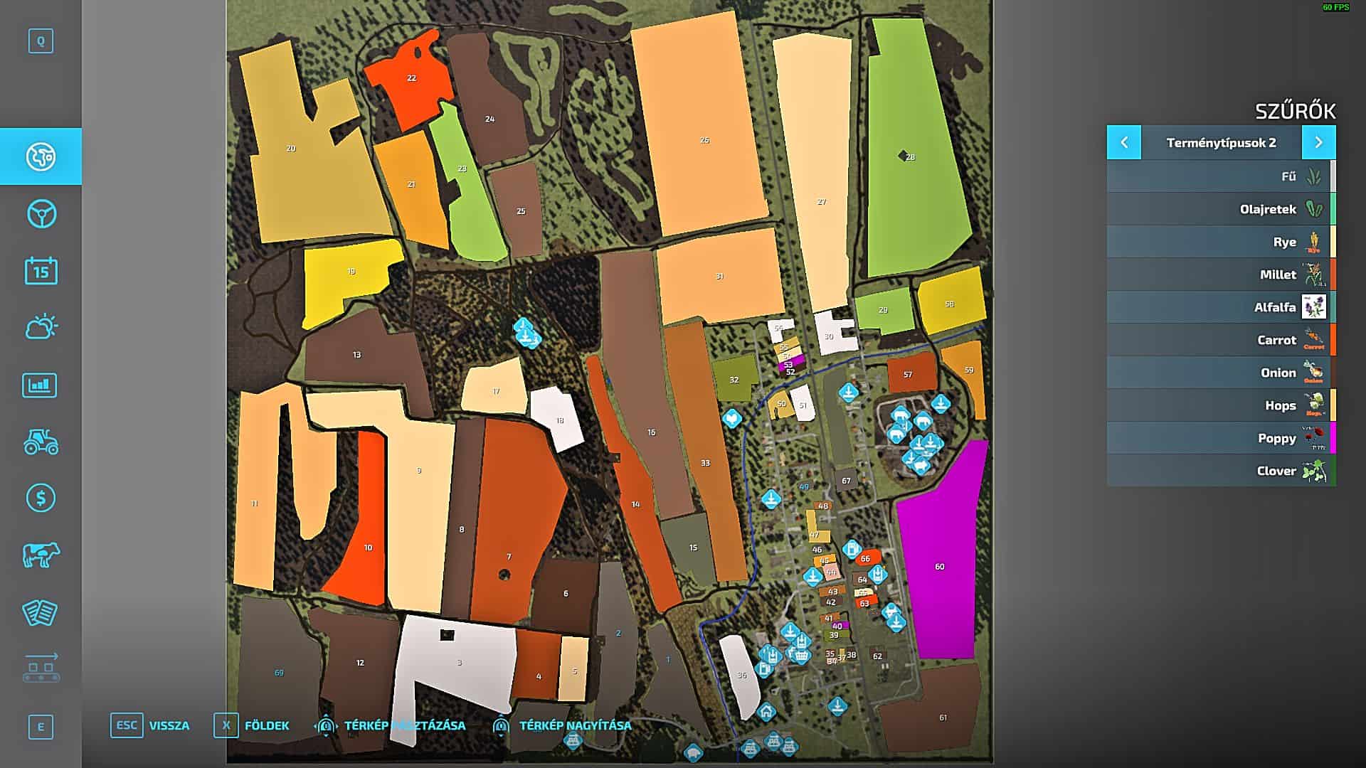 FS22 Böhönye Multifruit map v1.2.1.3 - FS 22 Maps Mod Download