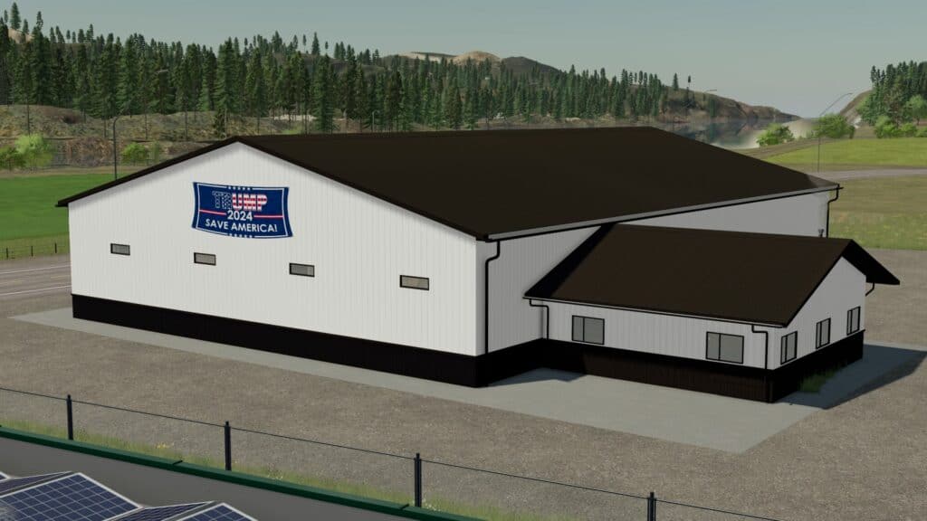 FS22 DeLuyck Farms Shop Edit v1.0 - FS 22 Objects Mod Download