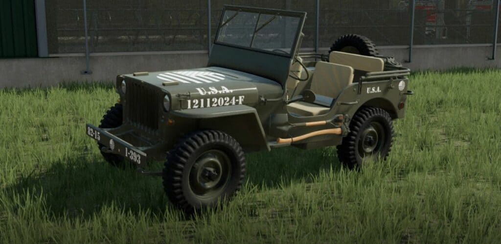 FS22 JW Military 4x4 v1 (1) - Farming simulator 19 / 17 / 15 Mod