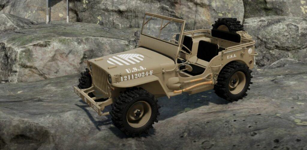 FS22 JW Military 4x4 v1 (3) - Farming simulator 19 / 17 / 15 Mod