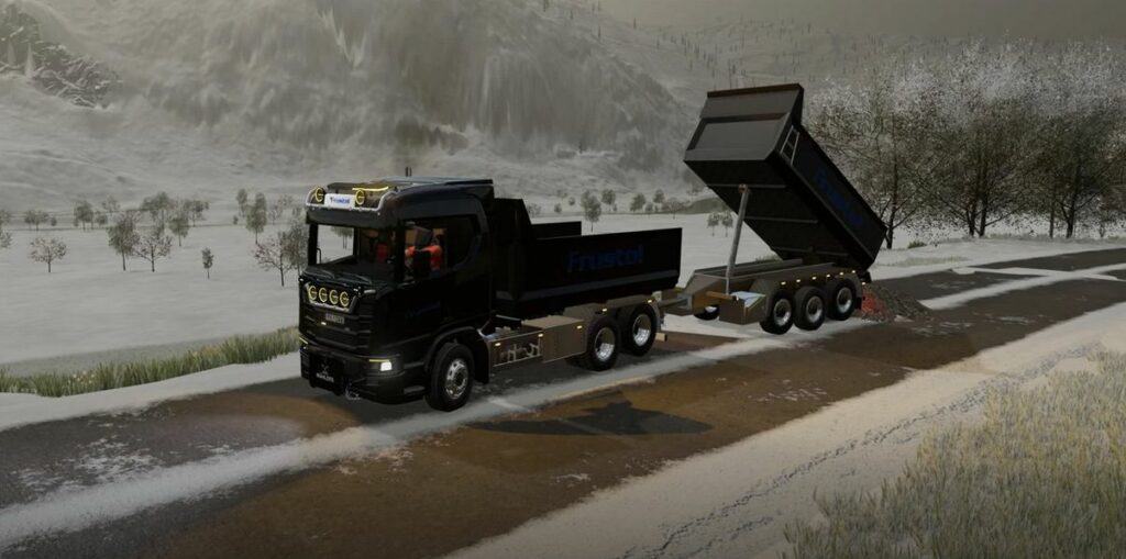 FS22 Scania R Series Pack v1.2 - FS 22 Trucks Mod Download