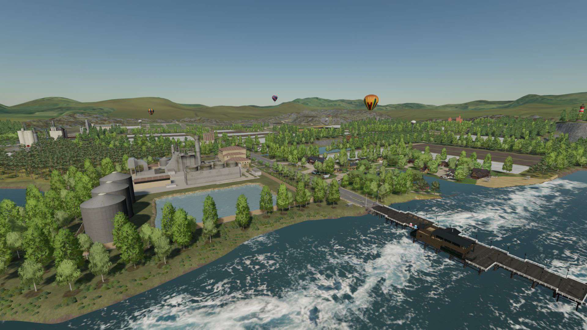 FS22 Ticouapé Lac St-Jean v1.0 - FS 22 Maps Mod Download