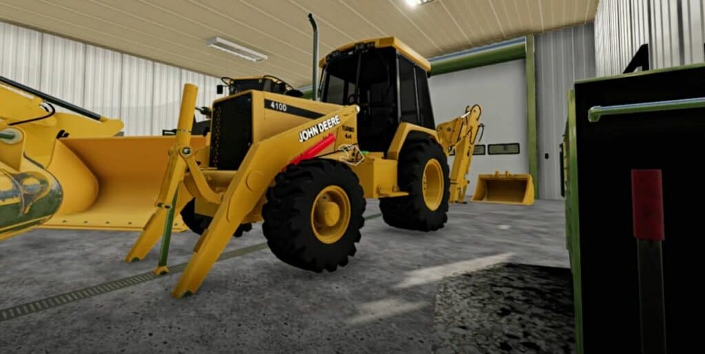 FS22 Tri State JD Backhoe v1.0 - FS 22 Tractors Mod Download