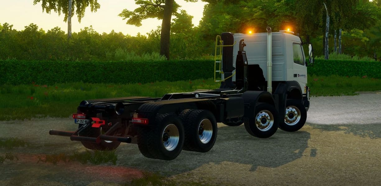 FS22 Volvo FMX Ampiroll 8x4 v1.0 - FS 22 Trucks Mod Download