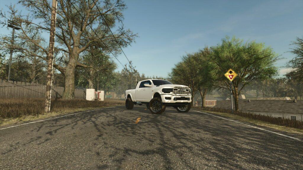 FS25 2024 Dodge Ram Mega Cab v1.1.1.0 - FS 25 Cars Mod Download