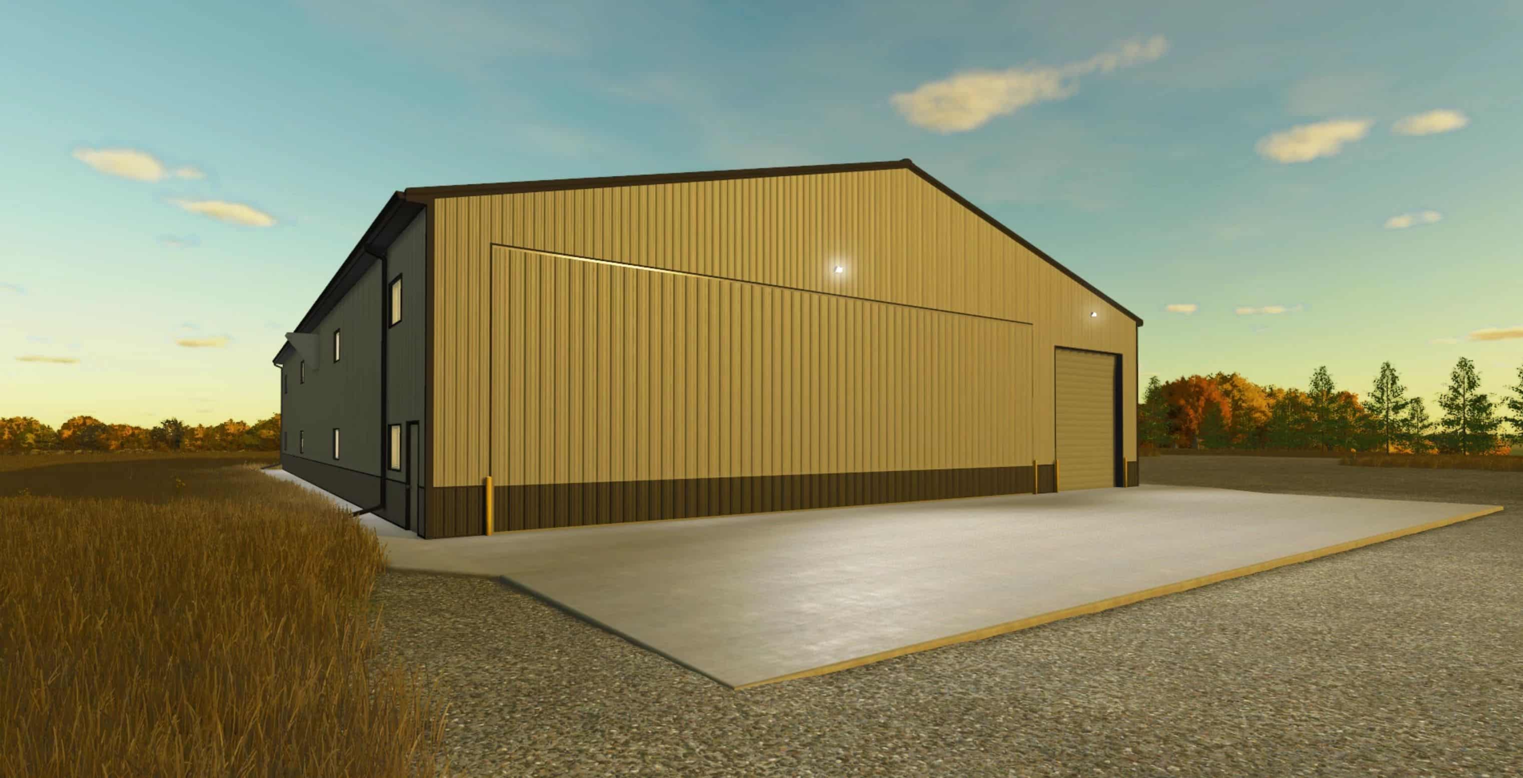 FS25 81x120 Shop v1.0.0.0 - FS 25 Buildings Mod Download