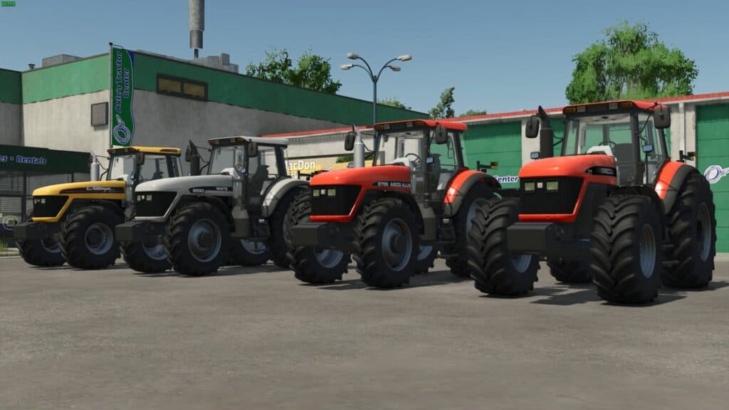 FS25 AGCO Large Frame Pack v1.0 - FS 25 Tractors Mod Download