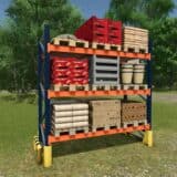 FS25 Bale And Pallet Storage v1.0 - FS 25 Objects Mod Download