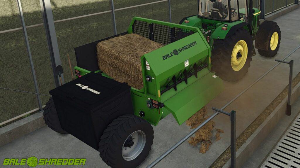 FS25 Bale Shredder v1.0 - FS 25 Implements & Tools Mod Download