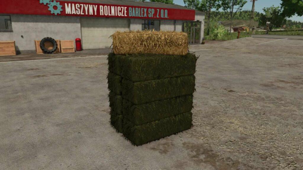 FS25 Buyable Small Bales v1.0 - FS 25 Objects Mod Download