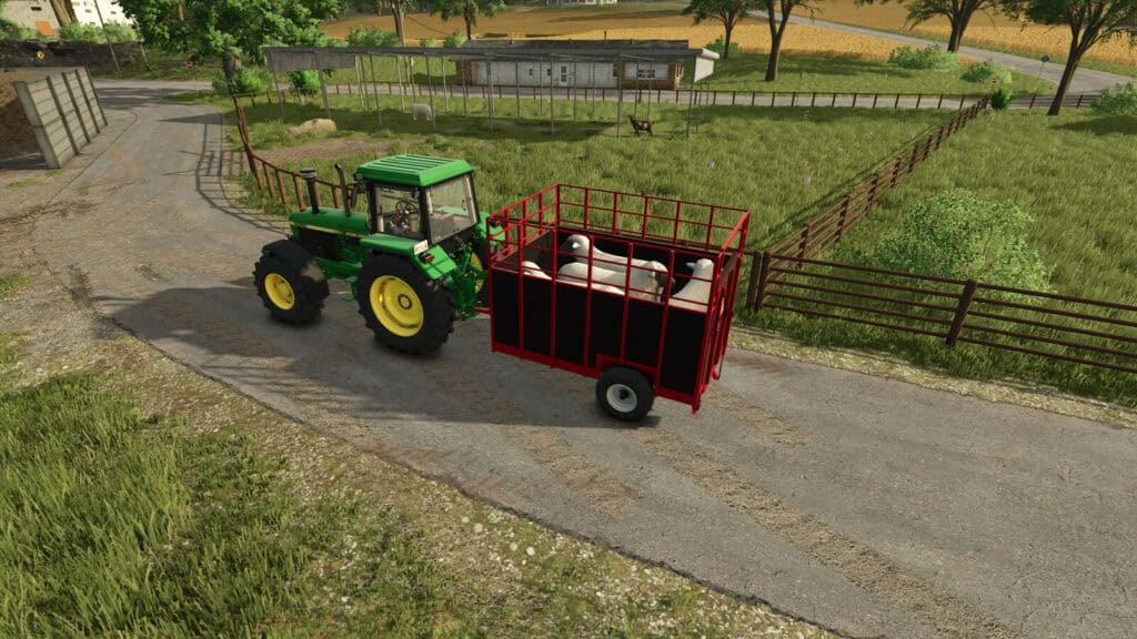FS25 Cattle Trailer v1 (3) - Farming simulator 19 / 17 / 15 Mod
