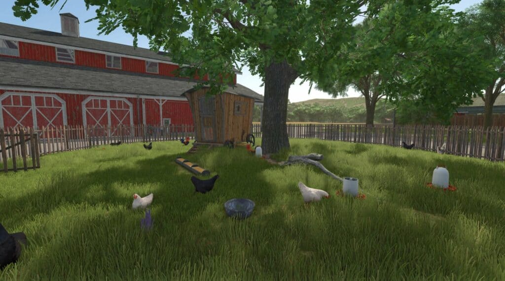 FS25 Chickens with fences v1 (4) - Farming simulator 19 / 17 / 15 Mod