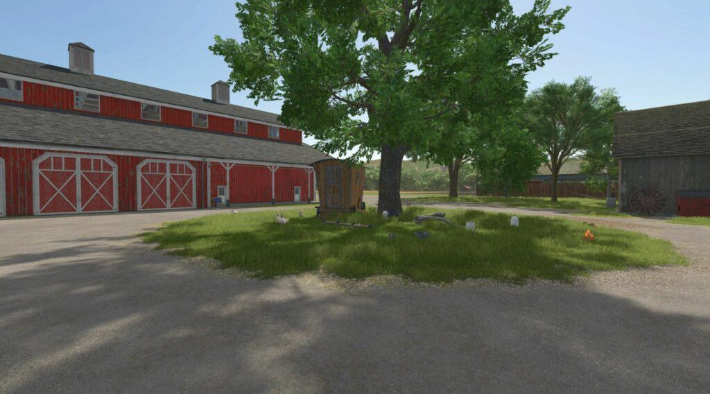 FS25 Chickens with fences v1 (5) - Farming simulator 19 / 17 / 15 Mod