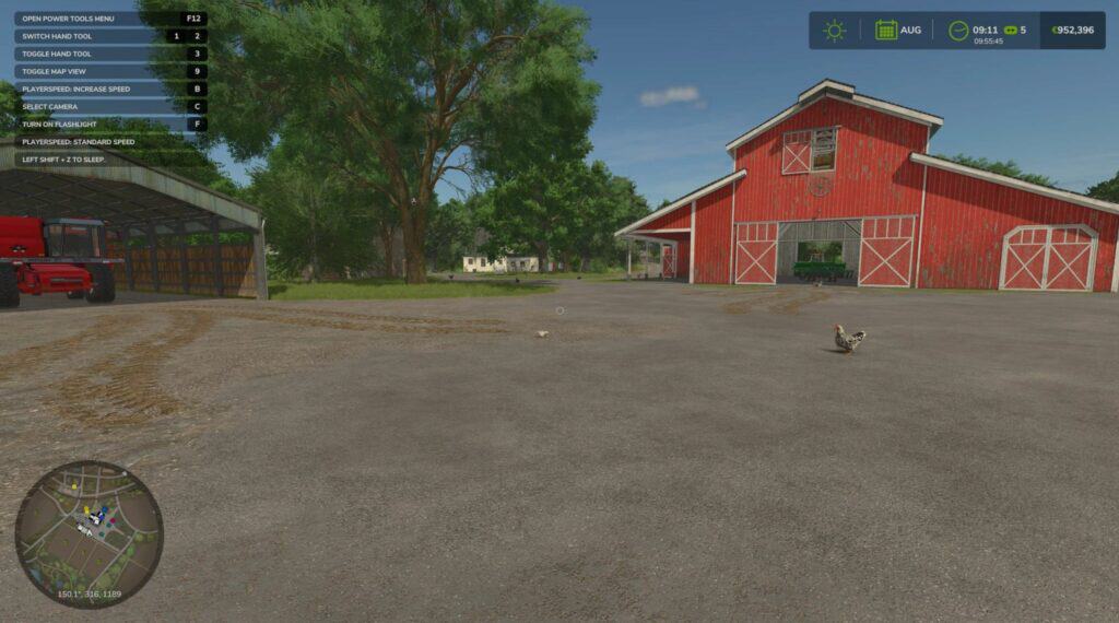 FS25 Chickens with fences v1 (9) - Farming simulator 19 / 17 / 15 Mod